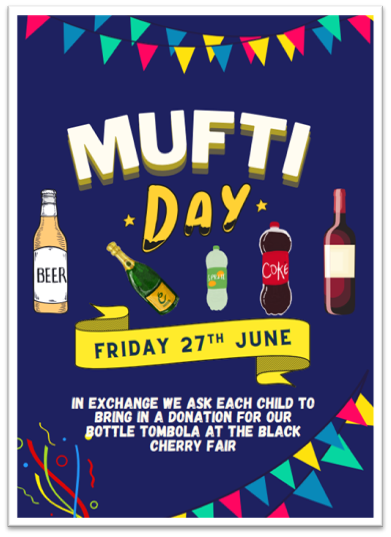 St. Anne’s Catholic Primary School - Mufti Day - For Black Cherry Fair ...
